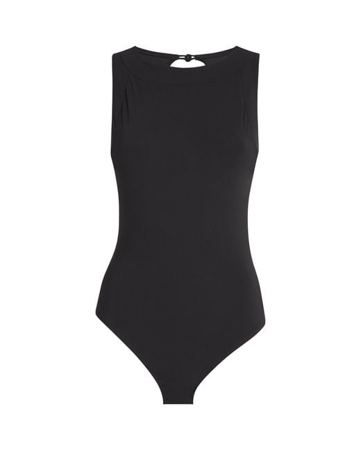 Shan High-Neck Swimsuit in Black | Lyst
