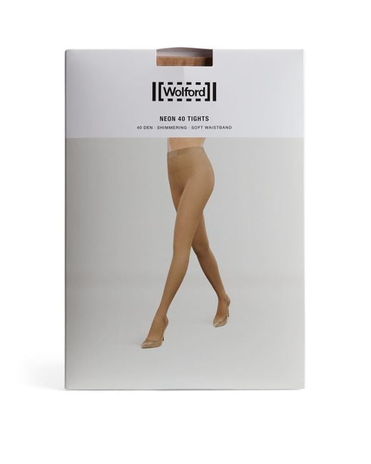Wolford Neon 40 Tights in Gray | Lyst