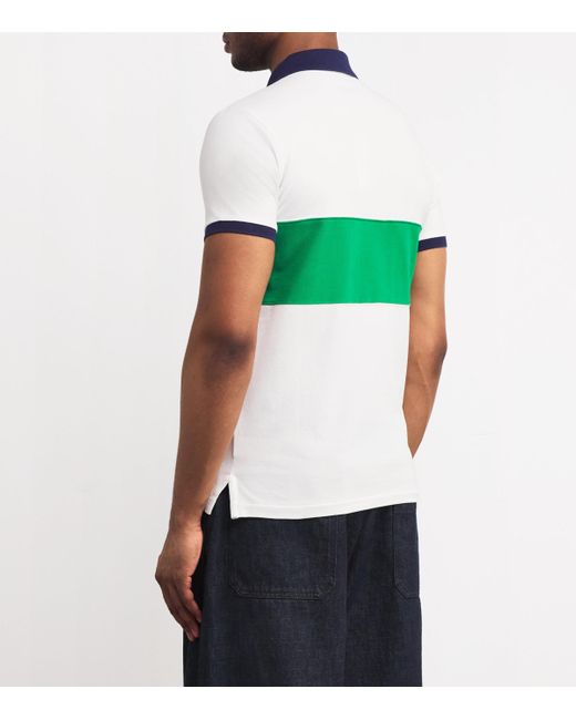 Polo Ralph Lauren Mesh Big Pony Polo Shirt in Green for Men | Lyst