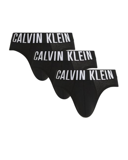 Calvin Klein Intense Power Hip Briefs in Black for Men | Lyst