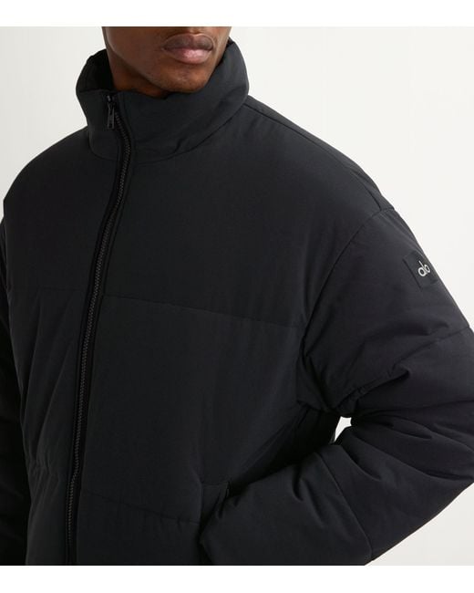 Alo Yoga Street Puffer Jacket in Black for Men | Lyst