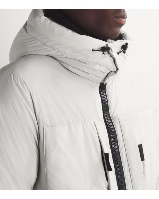 Moose Knuckles Down Brandon Puffer Jacket in Gray for Men | Lyst