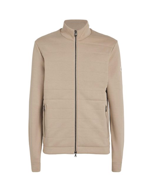 Bogner Jersey Padded Jayden Jacket in Natural for Men | Lyst