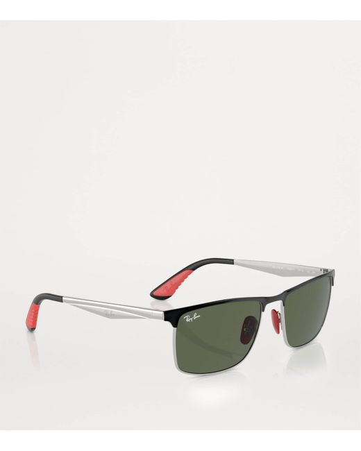 Ray-Ban Metal Rb3726M Scuderia Ferrari Collection Sunglasses in Green ...