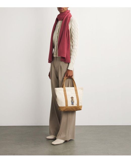 FALKE Cashmere Scarf in Red | Lyst UK