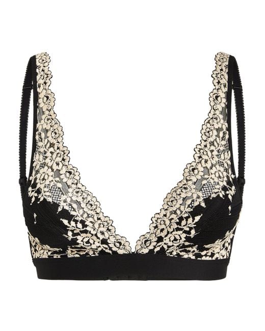 Wacoal Embrace Lace Soft Cup Bra in Black | Lyst