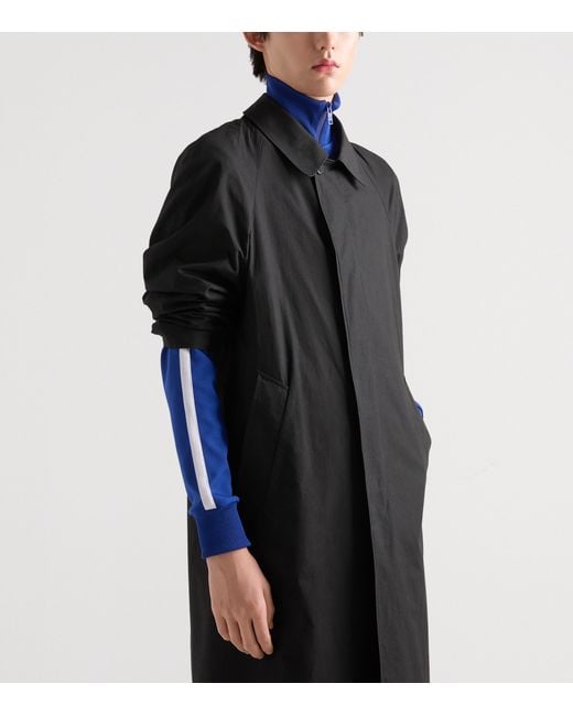 Prada Technical Fabric Track Jacket in Blue for Men | Lyst UK