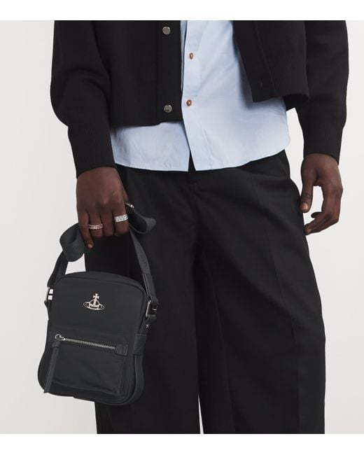 Vivienne Westwood Jackson Crossbody Bag in Black for Men | Lyst