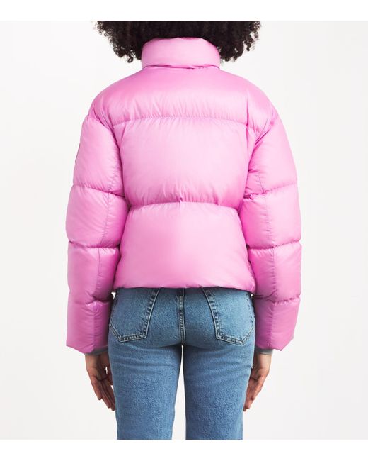 Canada Goose Packaway Cypress Puffer Jacket in Pink | Lyst