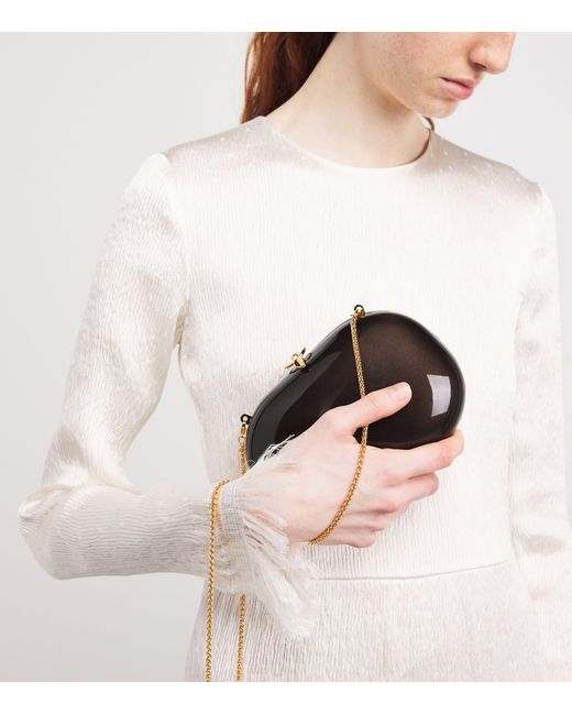 Jeffrey Levinson Elina Clutch Bag in Black | Lyst UK