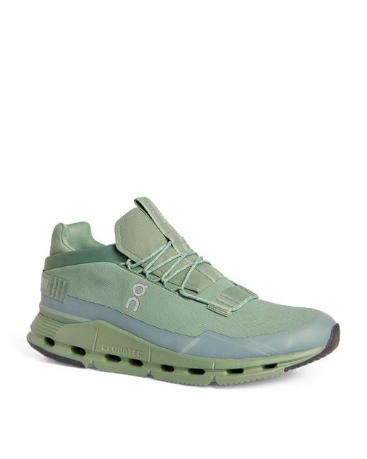 On Shoes Cloudnova Sensa Trainers in Green for Men | Lyst