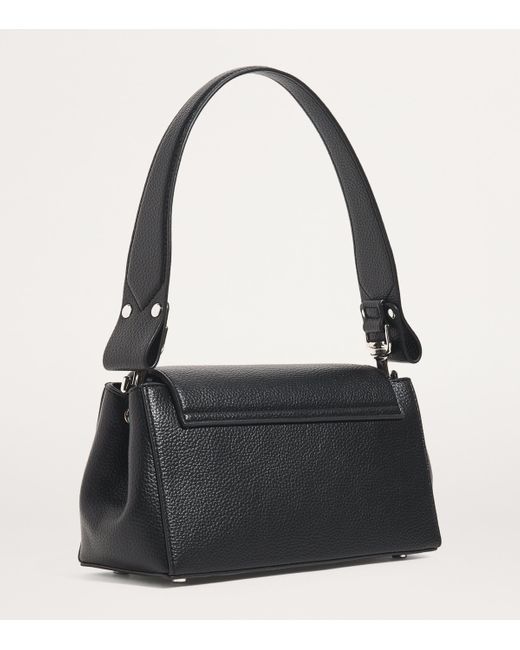 Vivienne Westwood Medium Leather Hazel Shoulder Bag in Black | Lyst