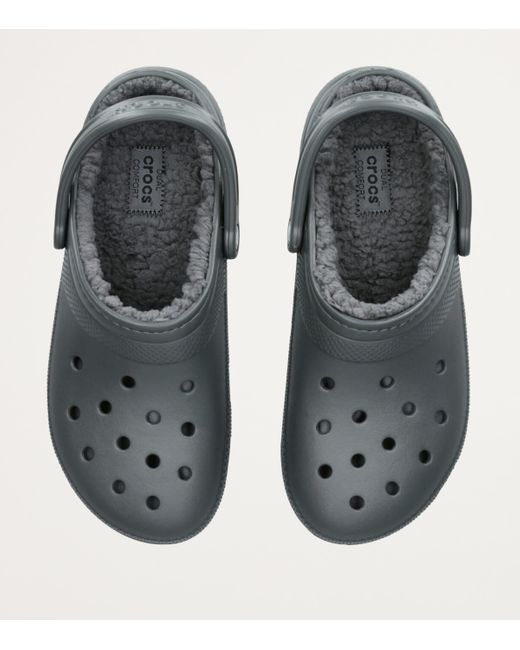 Crocs™ Classic Lined Clogs in Green for Men | Lyst