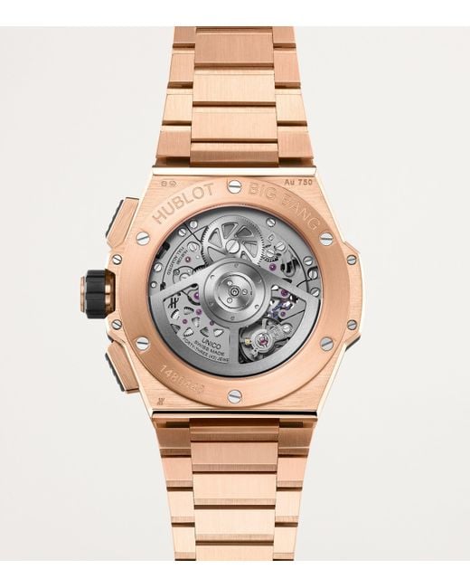 Hublot Titanium Big Bang Integrated Watch in Pink for Men | Lyst