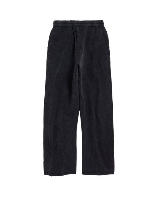 Balenciaga Political Campaign Inside-Out Sweatpants in Blue for Men | Lyst