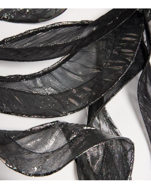 Maticevski Metallic Embellished Collider Gown in White | Lyst UK