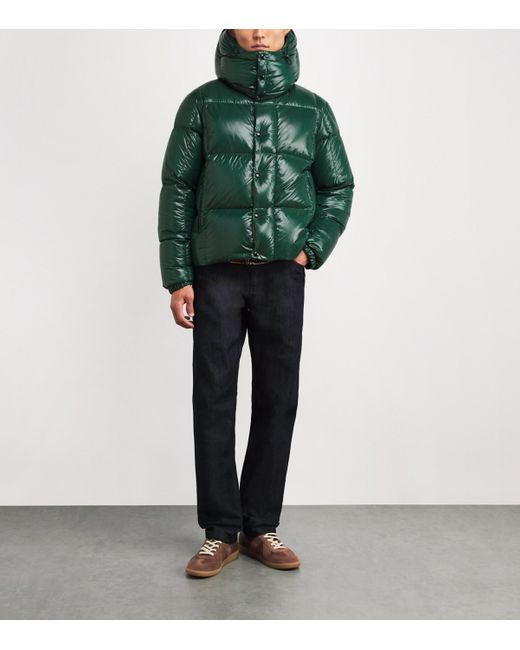 Moncler Down Parana Pufferjacket in Green for Men | Lyst UK