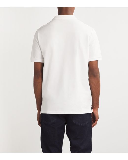 Polo Ralph Lauren Open-Collar Polo Shirt in White for Men | Lyst