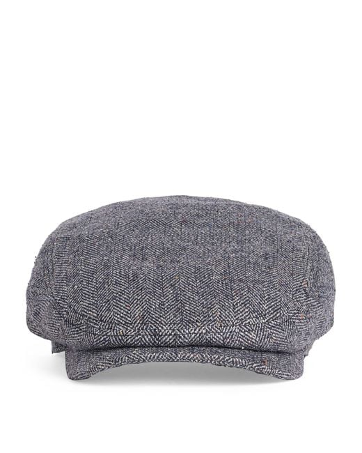 Stetson Silk Driver Cap in Gray for Men | Lyst