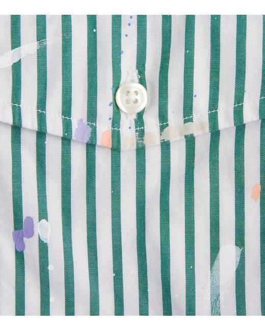 Polo Ralph Lauren Cotton Paint Splatter Shirt in Blue for Men | Lyst