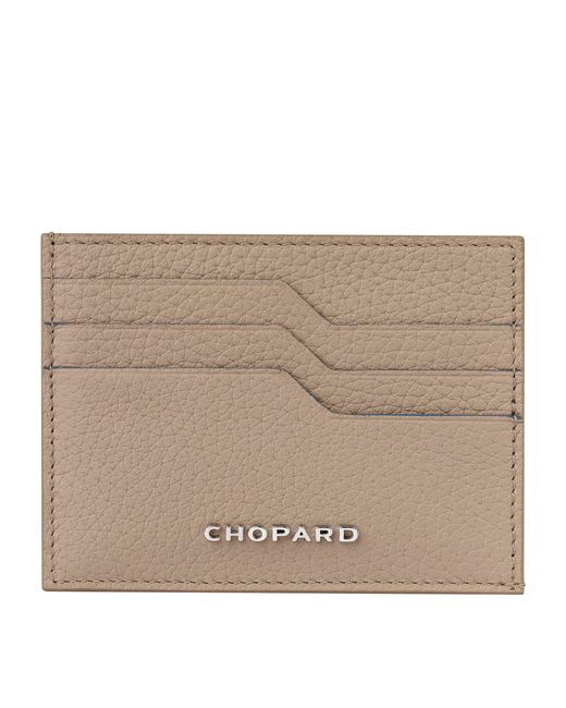 Chopard Small Leather Heritage Card Holder in Natural for Men | Lyst UK
