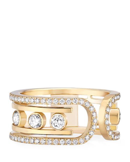 Messika And Diamond Move 10Th Birthday Ring in Metallic | Lyst UK