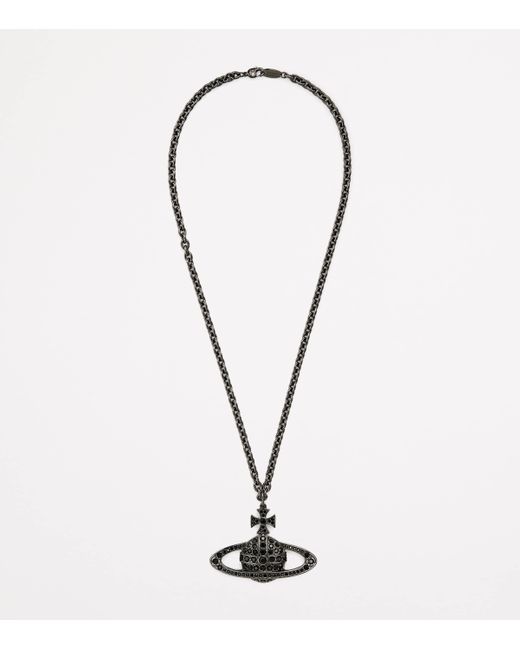 Vivienne Westwood Embellished Bas Relief Necklace in Metallic for Men ...