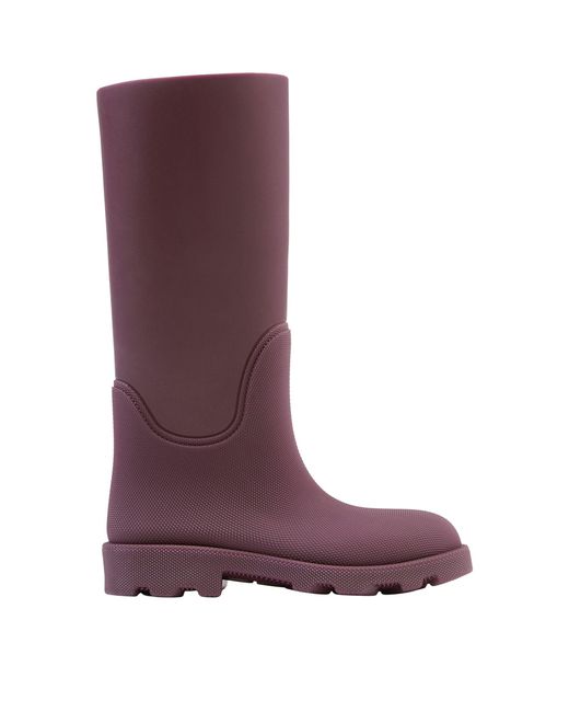 Burberry Wellington Boots in Purple | Lyst