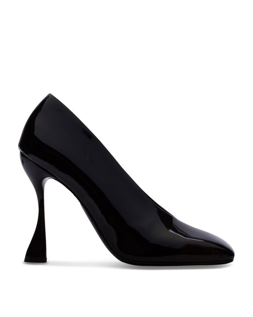 Balmain Patent Leather Eden Pumps 95 in Black | Lyst