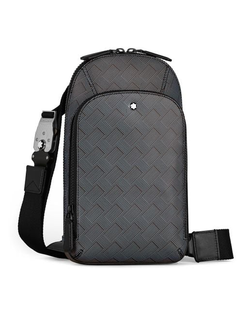 Montblanc Leather Extreme 3.0 Slingbag in Black for Men | Lyst