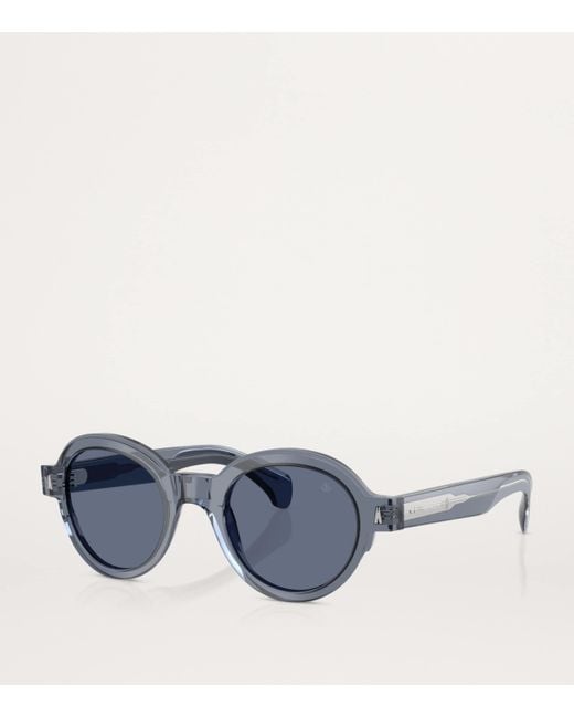 Moncler Acetate Rondosa Me6003 Sunglasses in Blue | Lyst UK