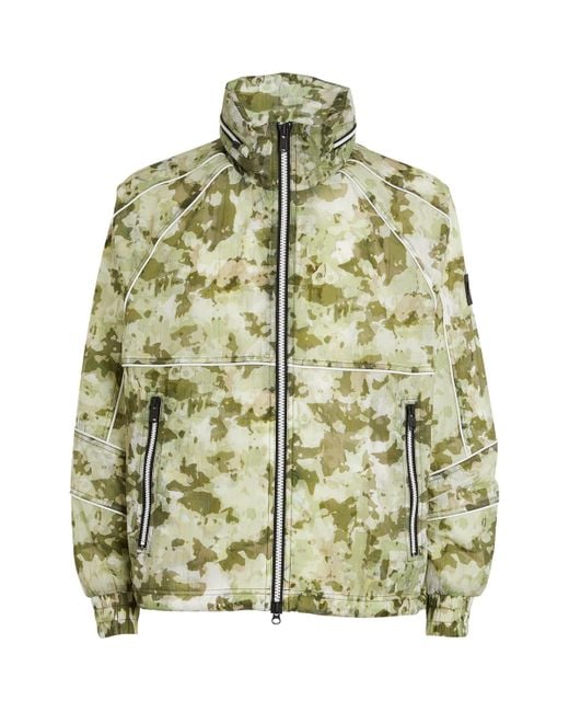 Moose Knuckles Camouflage Bomber Jacket in Green for Men | Lyst
