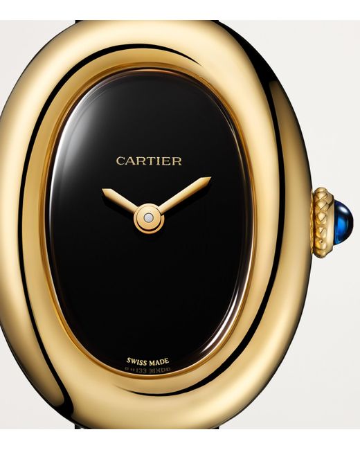 Cartier Mini Baignoire De Watch in Metallic | Lyst UK