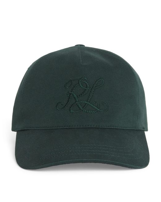Ralph Lauren X Wimbledon Cotton Script Cap in Green for Men | Lyst UK