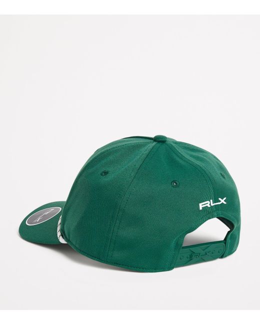 Ralph Lauren Technical Polo Bear Baseball Cap in Green for Men | Lyst