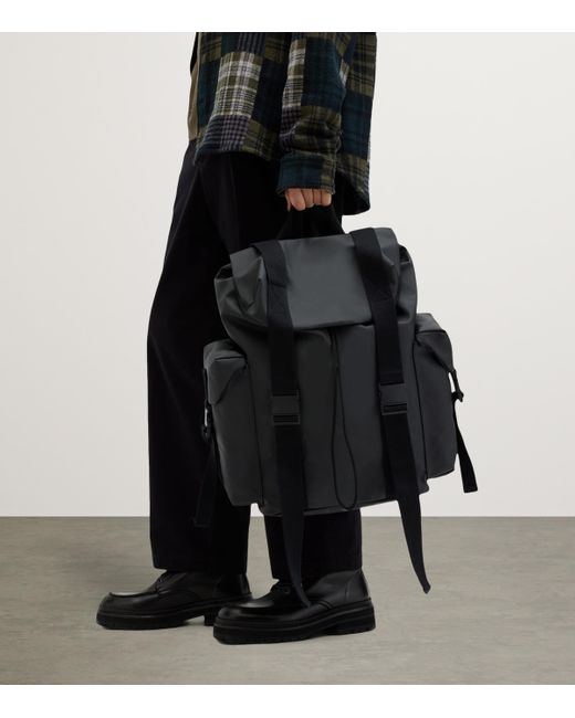 AllSaints Mars Backpack in Black for Men | Lyst