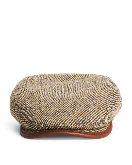 Stetson Wool-Blend Tweed Driver Cap in Natural for Men | Lyst UK