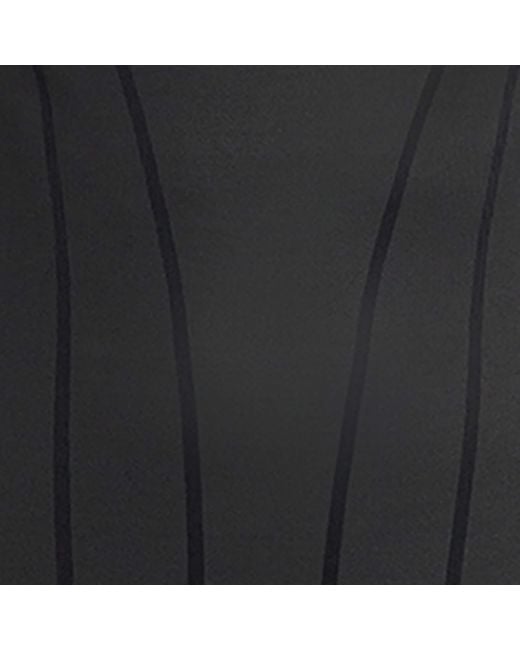 Spanx Open-Bust Mid-Thigh Bodysuit in Black | Lyst