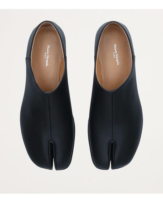 Maison Margiela Nappa Leather Tabi Babouche Mules in Blue for Men | Lyst