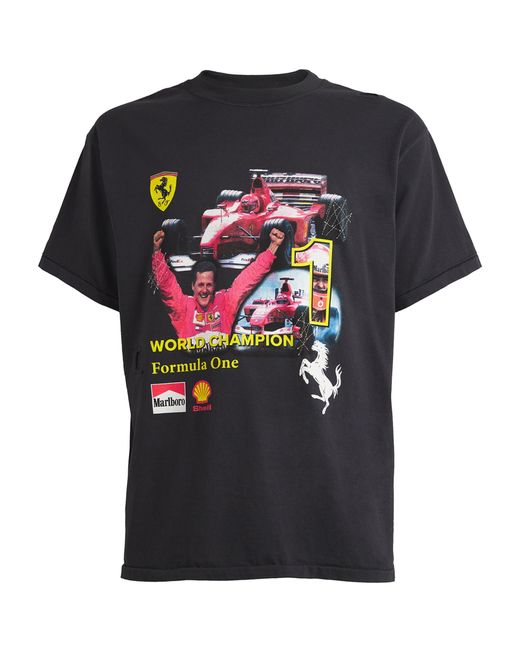 DOMREBEL Vintage Racing Championship T-Shirt in Black for Men | Lyst