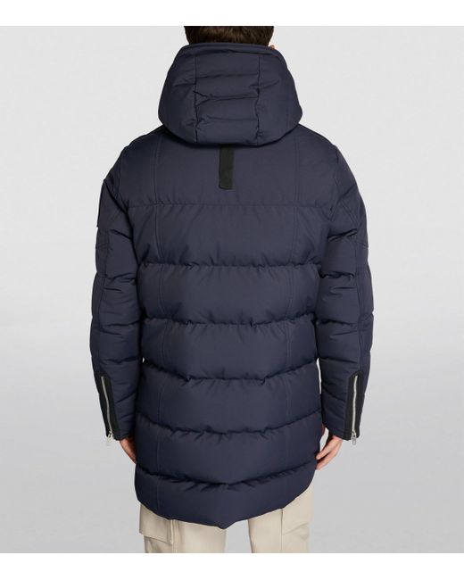 Moose Knuckles Down-Filled Cloud Puffer Jacket in Blue for Men | Lyst