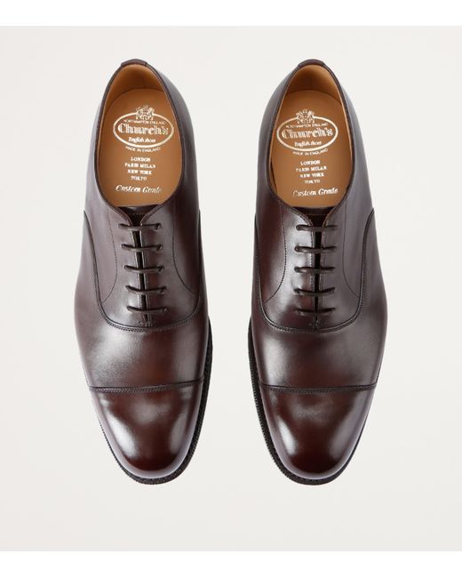 Church's Leather Consul Deco Oxford Shoes in Brown for Men | Lyst