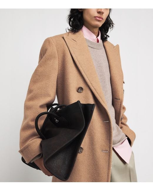 Polo Ralph Lauren Camel Hair Overcoat in Natural for Men | Lyst UK