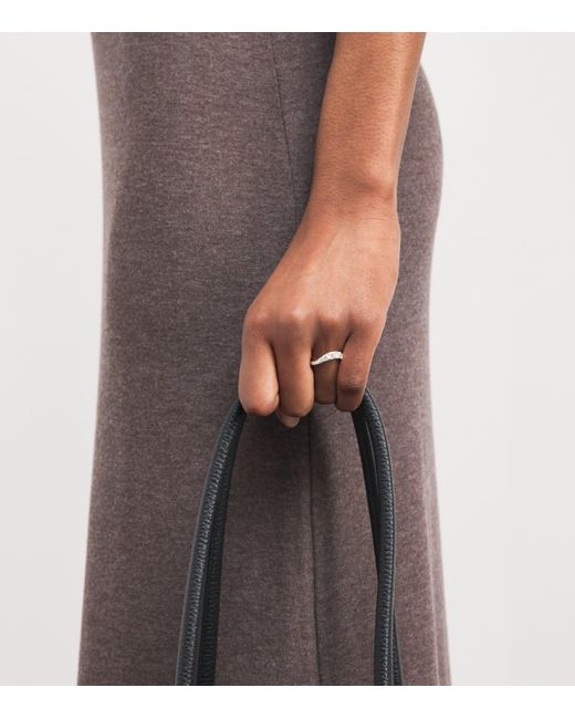Melissa Kaye And Diamond Clara Ring in Metallic | Lyst