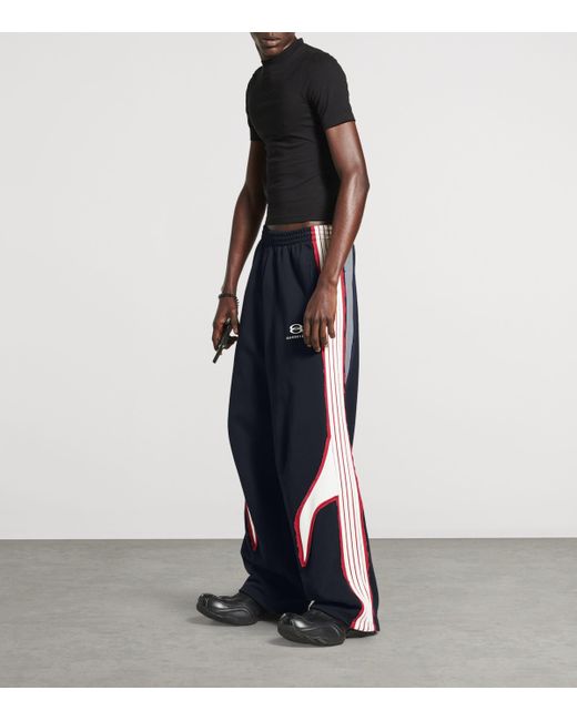 Balenciaga Oversized Cotton Unity Sports Icon Sweatpants for Men | Lyst