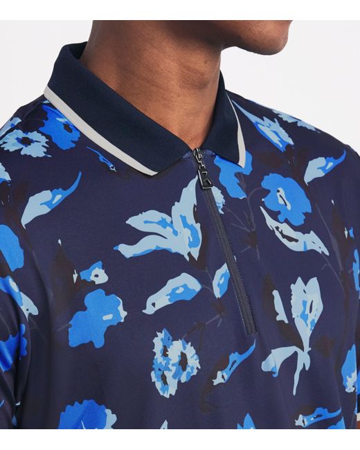 Bogner Floral Valentin Polo Shirt in Blue for Men | Lyst