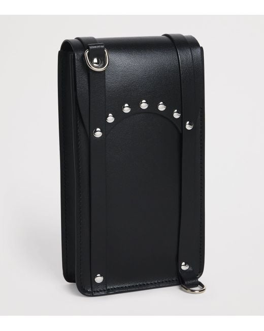 Vivienne Westwood Mini Leather Bondage Cross-Body Bag in Black | Lyst