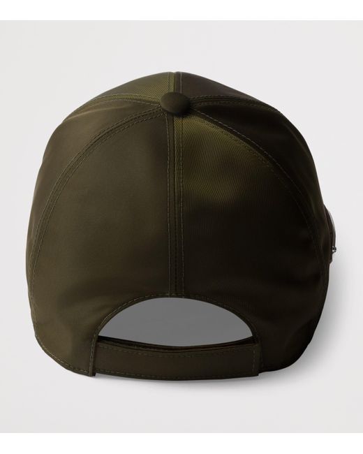 Prada Re-Nylon Baseball Cap in Green for Men | Lyst UK