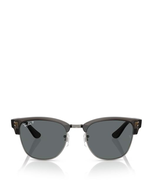 Ray-Ban Rbr0504S Clubmaster Sunglasses in Grey | Lyst UK