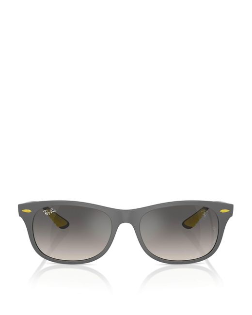 Ray-Ban X Scuderia Ferrari Rb4607M Sunglasses in Grey | Lyst UK